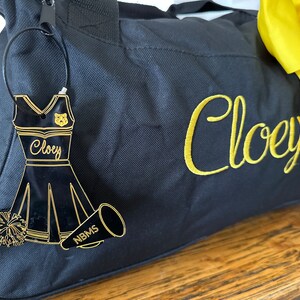 Personalized Bag Tag, Swag Tag, Cheer-leading, Cheer Tag, Coach Gift ...