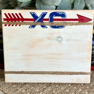 Cross Country Picture Frame/holder, Farmhouse Style, Senior Gift ...