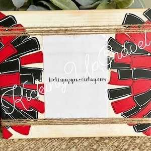 Cheer-leading Picture Frame, Dance Team Frame, Coaches Gift, Team Gift ...