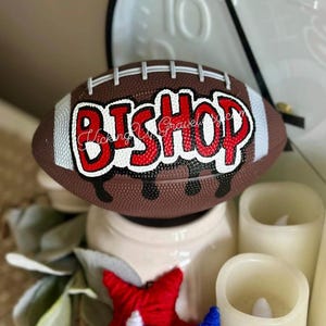 Personalized Hand-painted Mini Footballs - Custom Name Sports Gifts ...