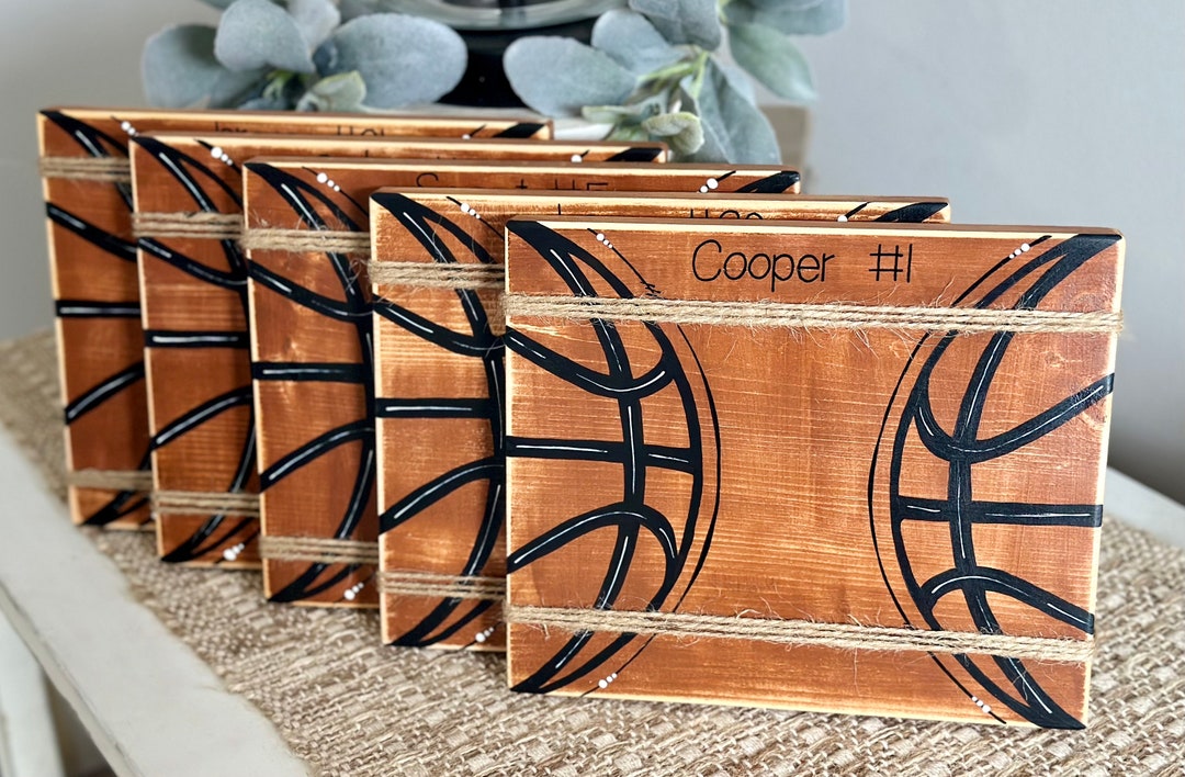 Basketball Picture Frame/holder, Farmhouse Style, Coaches Gift, Team ...