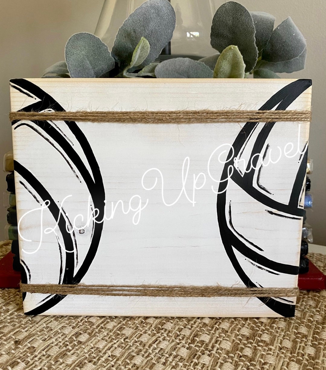 Volleyball Picture Frame/holder, Farmhouse Style, Coaches Gift, Team ...