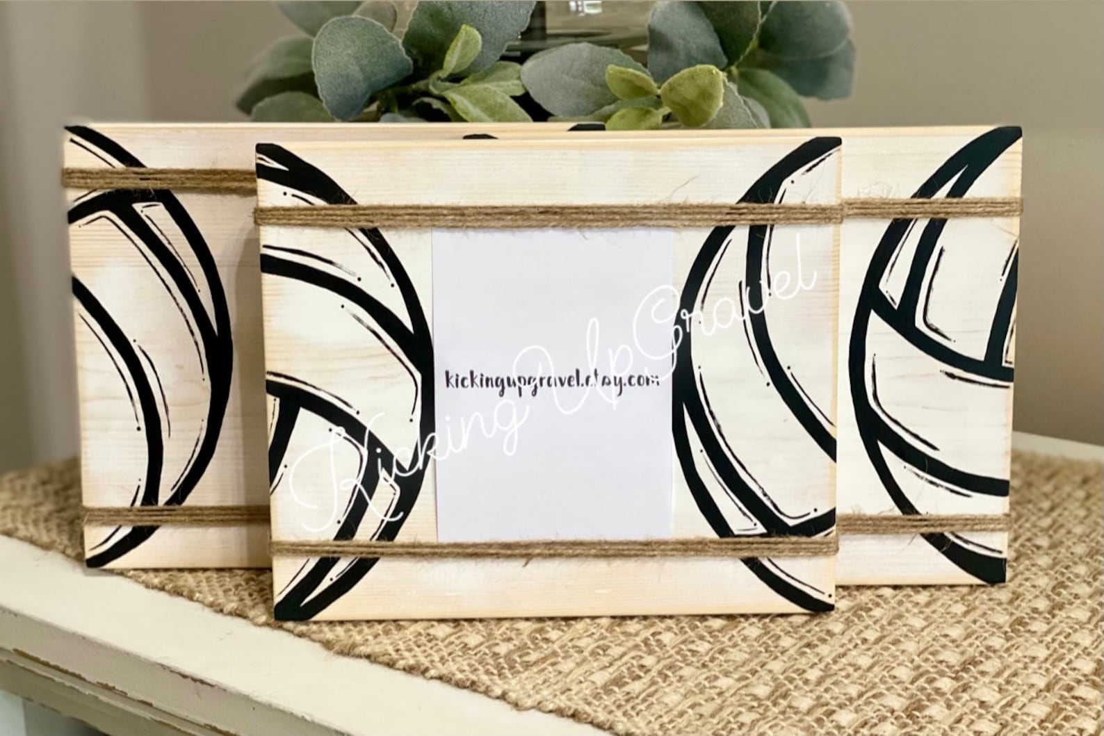 Volleyball Picture Frame/holder Farmhouse Style Coaches - Etsy
