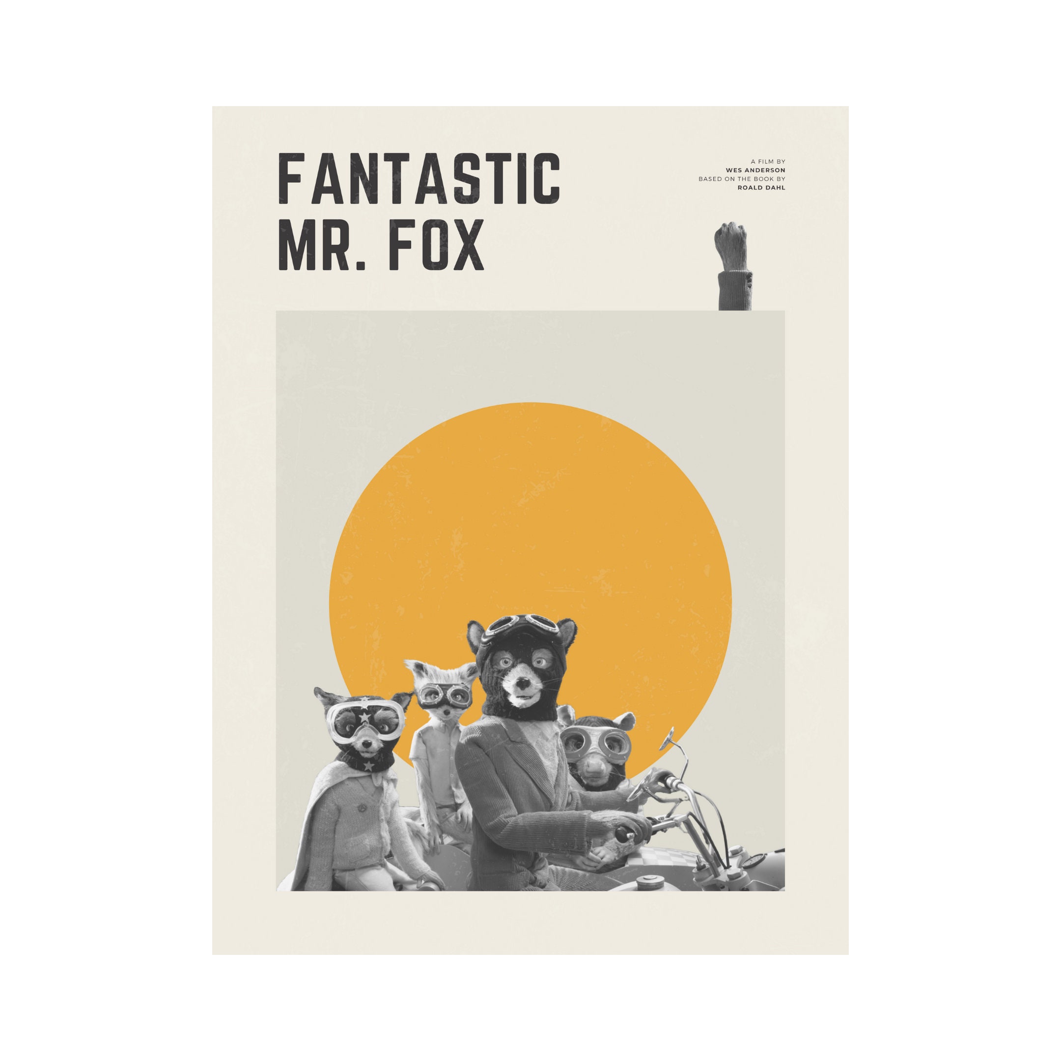 Fantastic Mr Fox Minimalist Poster