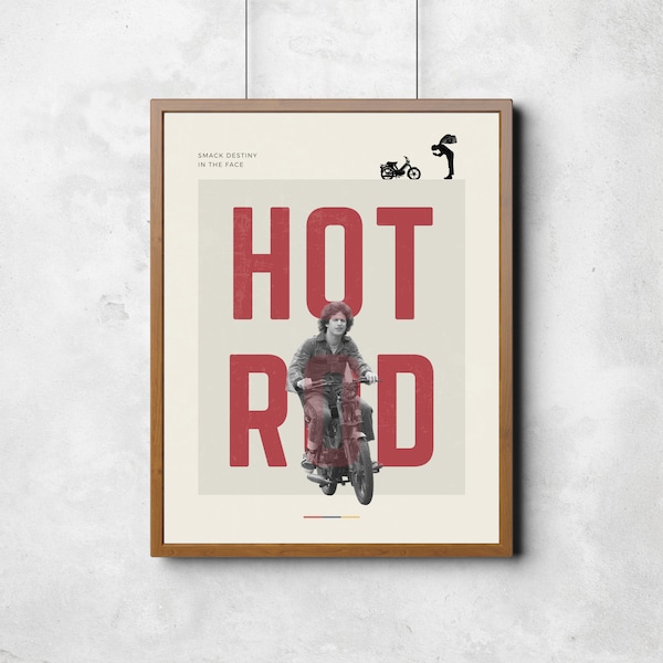 Vintage Hot Rod Poster - Etsy