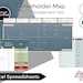 Stakeholder Mapping Excel Spreadsheet, Project Management Tool, CRM ...