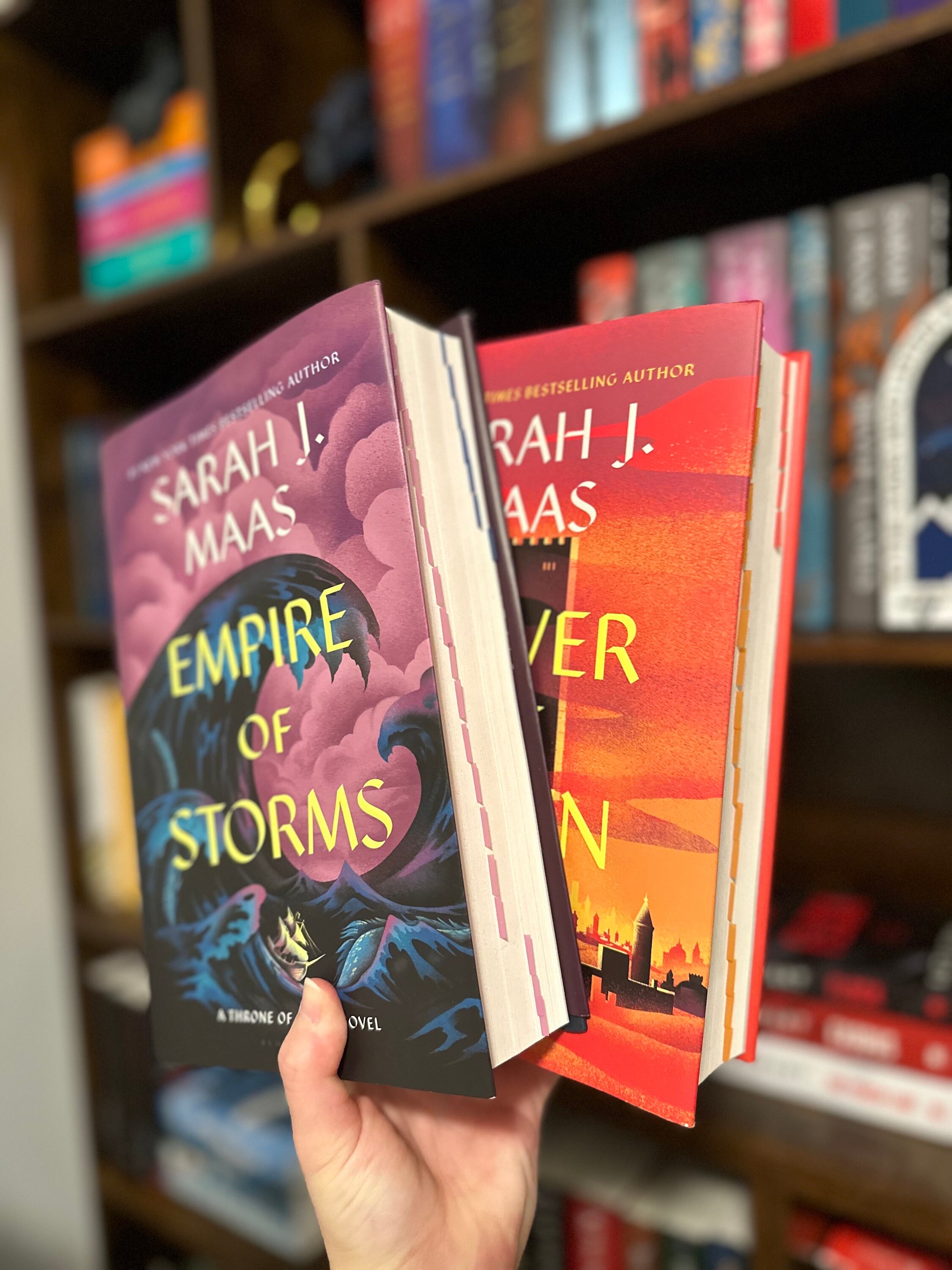 I Will Tab Your SJM Throne of Glass (empire of Storms/tower of Dawn ...