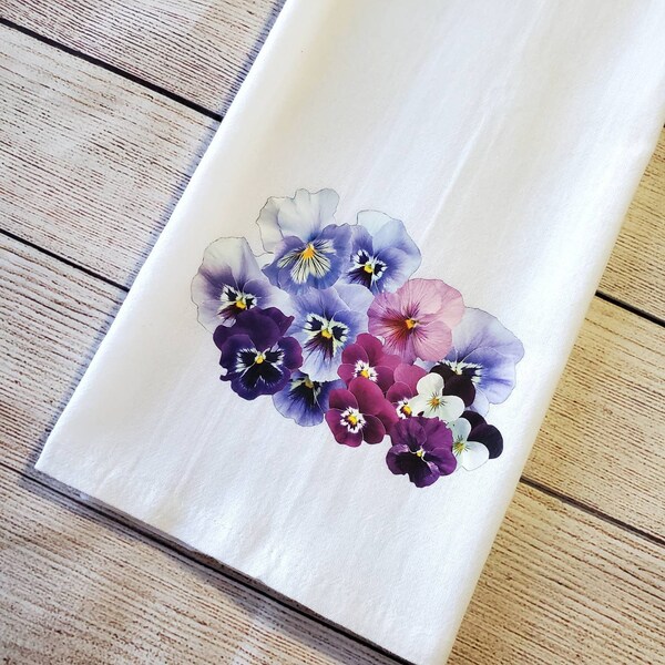 Pansy Art - Etsy