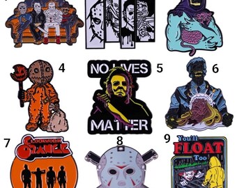 Horror Film Pins - Etsy