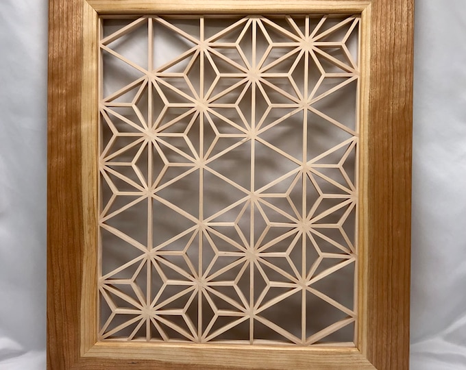 Kumiko Wall Art, Kumiko Art Decor, Wall Art Decor, Wall Hanging Decor ...