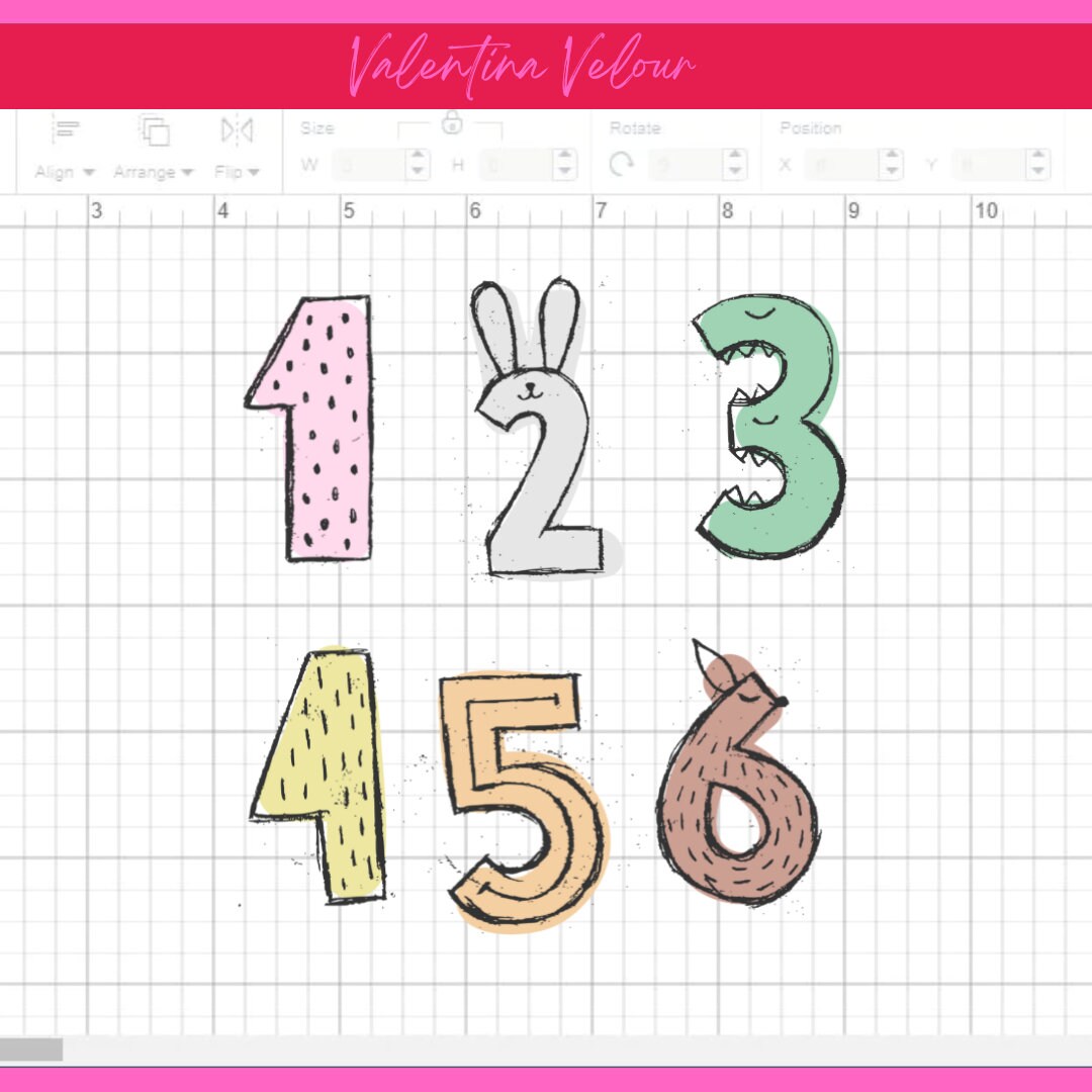 35+ CHILDRENS ALPHABET and Numbers - SVG File Bundle • Download Svg ...