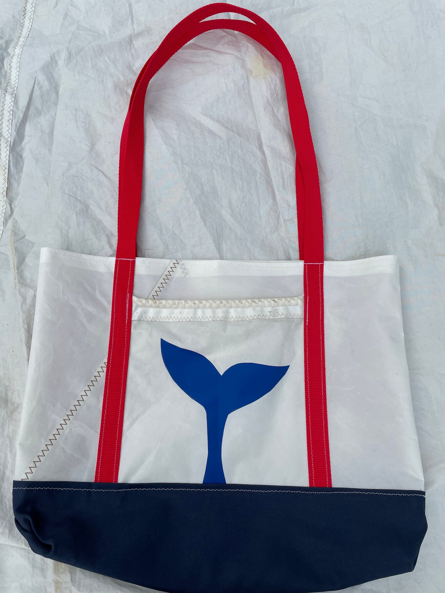 Large Wide Sail Bag Made by Hand From Recycled Sails - Etsy