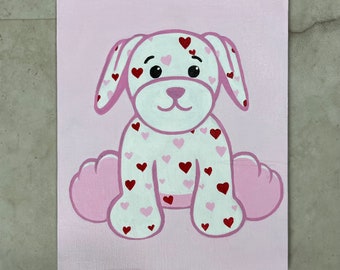 Webkinz Yellow Lab Pet Fan Art Painting - Etsy