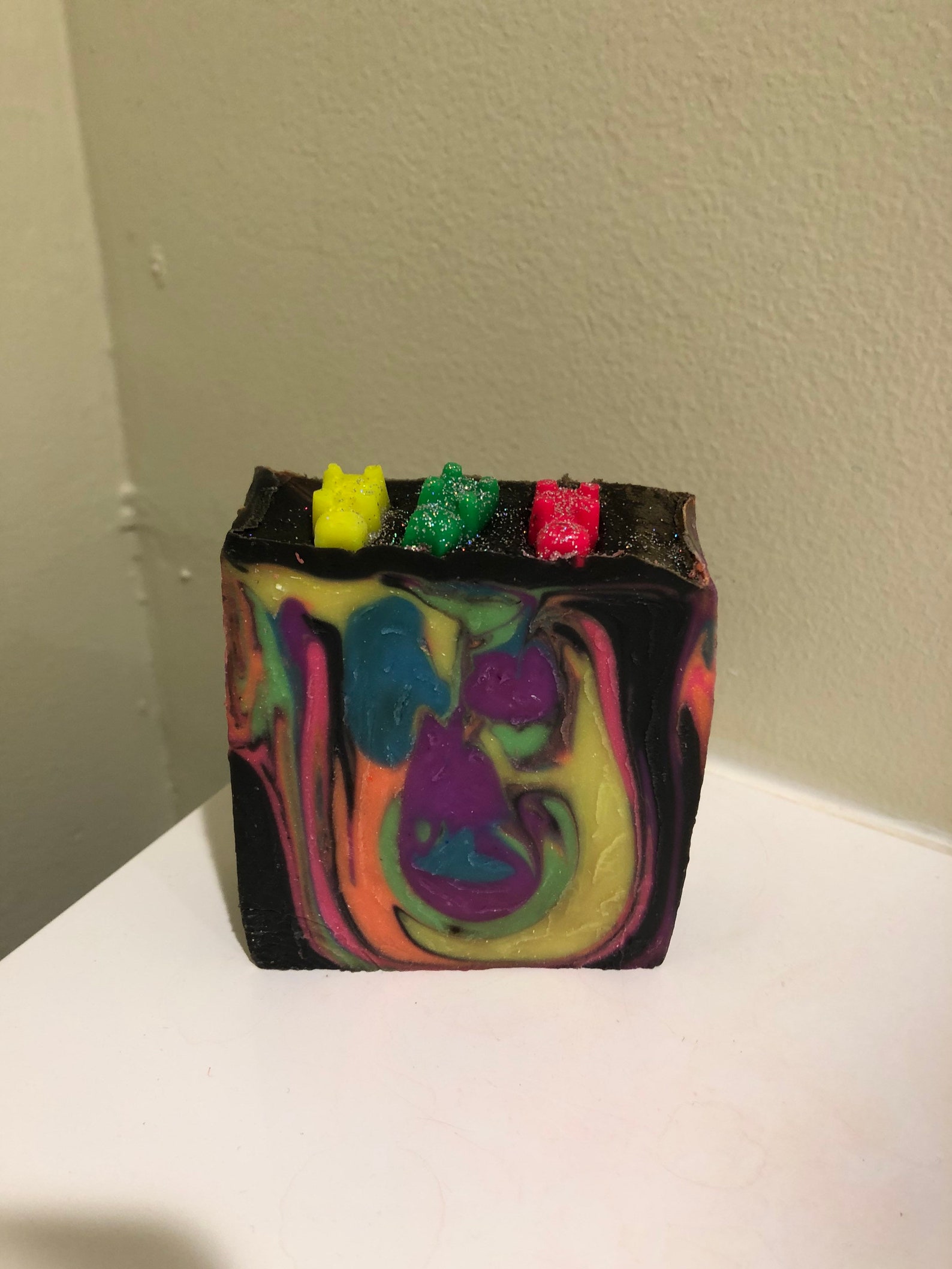 Galactic Gummy Bear Cold Process Soap by Bubble Bunny Soaps - Etsy