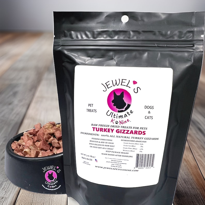 Turkey Gizzard Bites Freeze Dried - Etsy