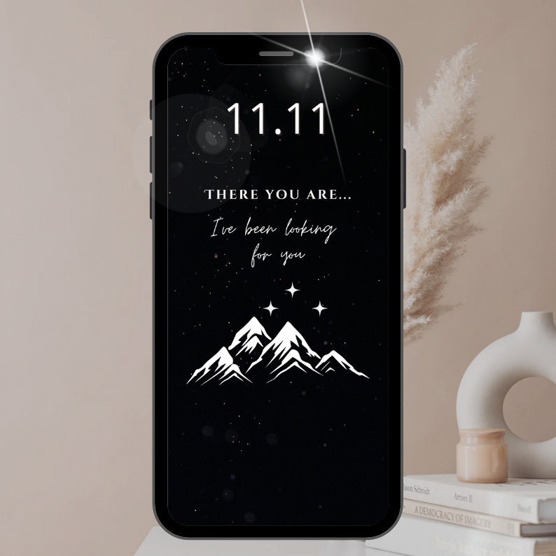 ACOTAR Mobile Phone Wallpaper, SJM Screensaver, iPhone Wallpaper Black ...