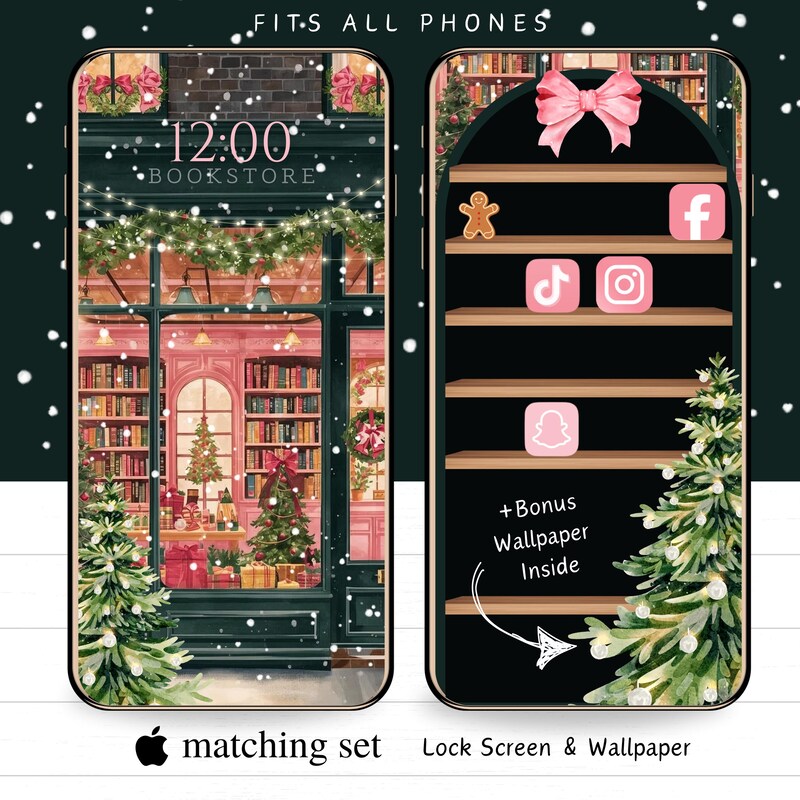 Wallpaper Pink Cozy - Etsy