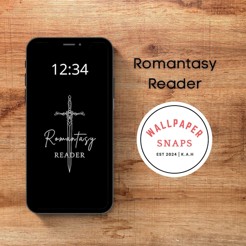Romantasy iPhone Wallpaper, Dark Wallpaper, Fantasy Book Lover Mobile ...