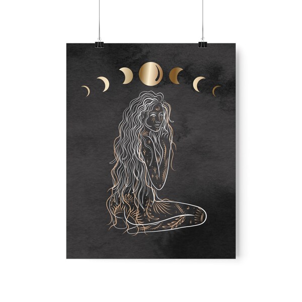 Moon Phase Wall Hanging - Etsy