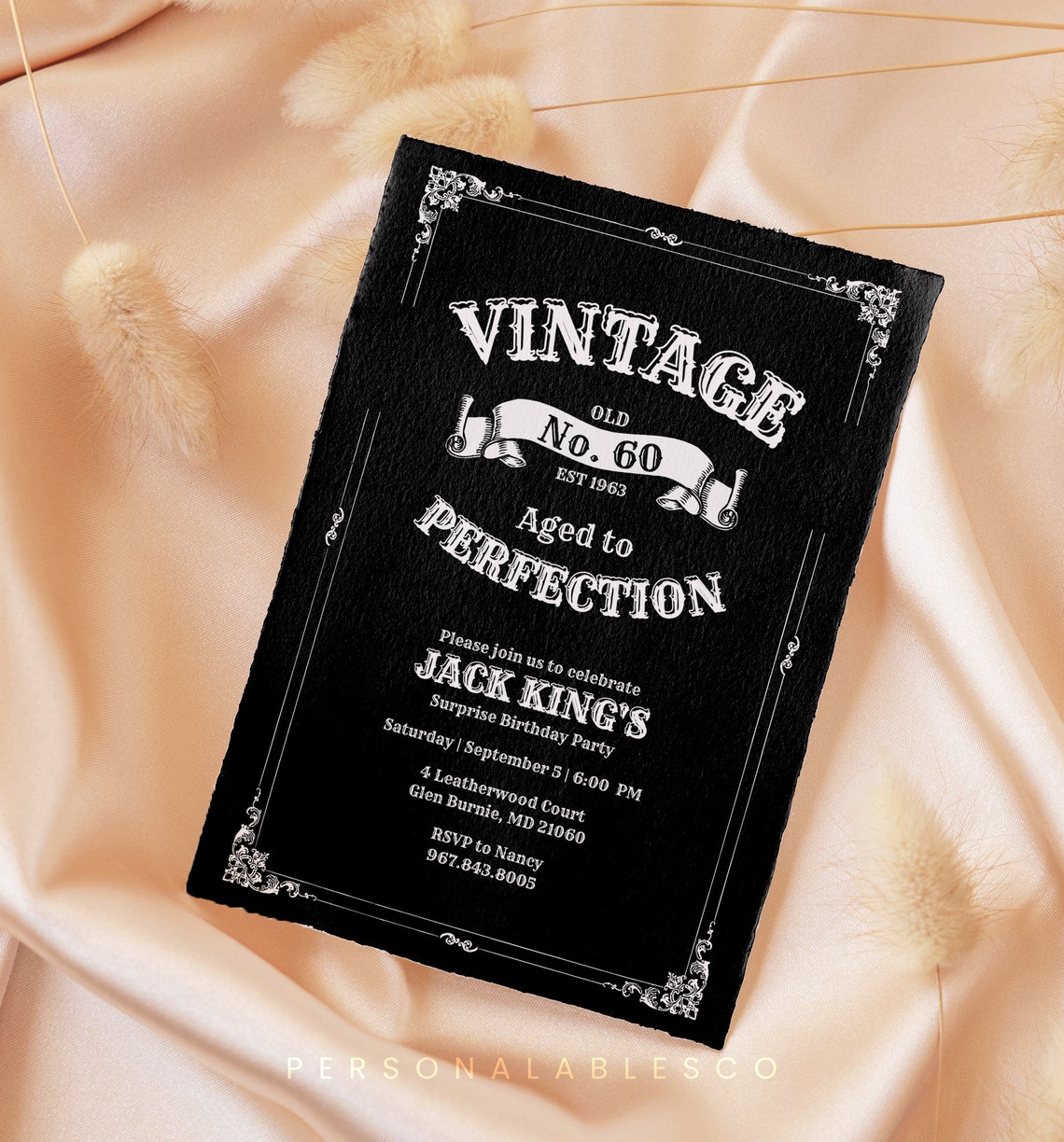 Editable Any Age Adult Men Birthday Invitation Template Beer Invite ...