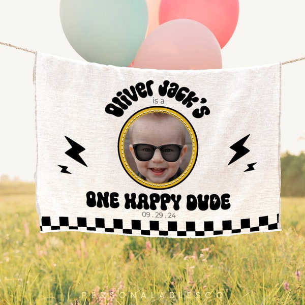 One Rad Dude Backdrop - Etsy