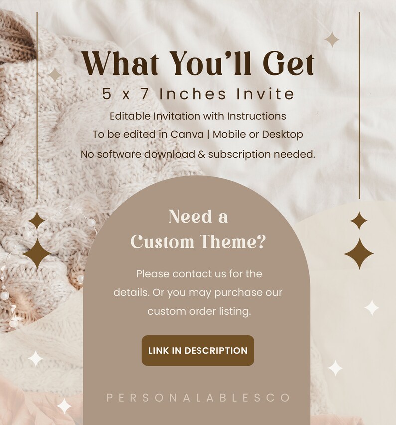 Editable Joint Adult Invitation Template Photo Dual Boy & Girl Twins ...