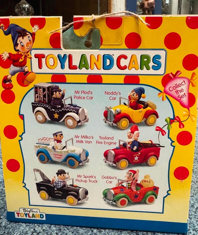 Vintage Mr Milko’s Toy Van From Noddy in Toyland - Diecast Lledo - Etsy