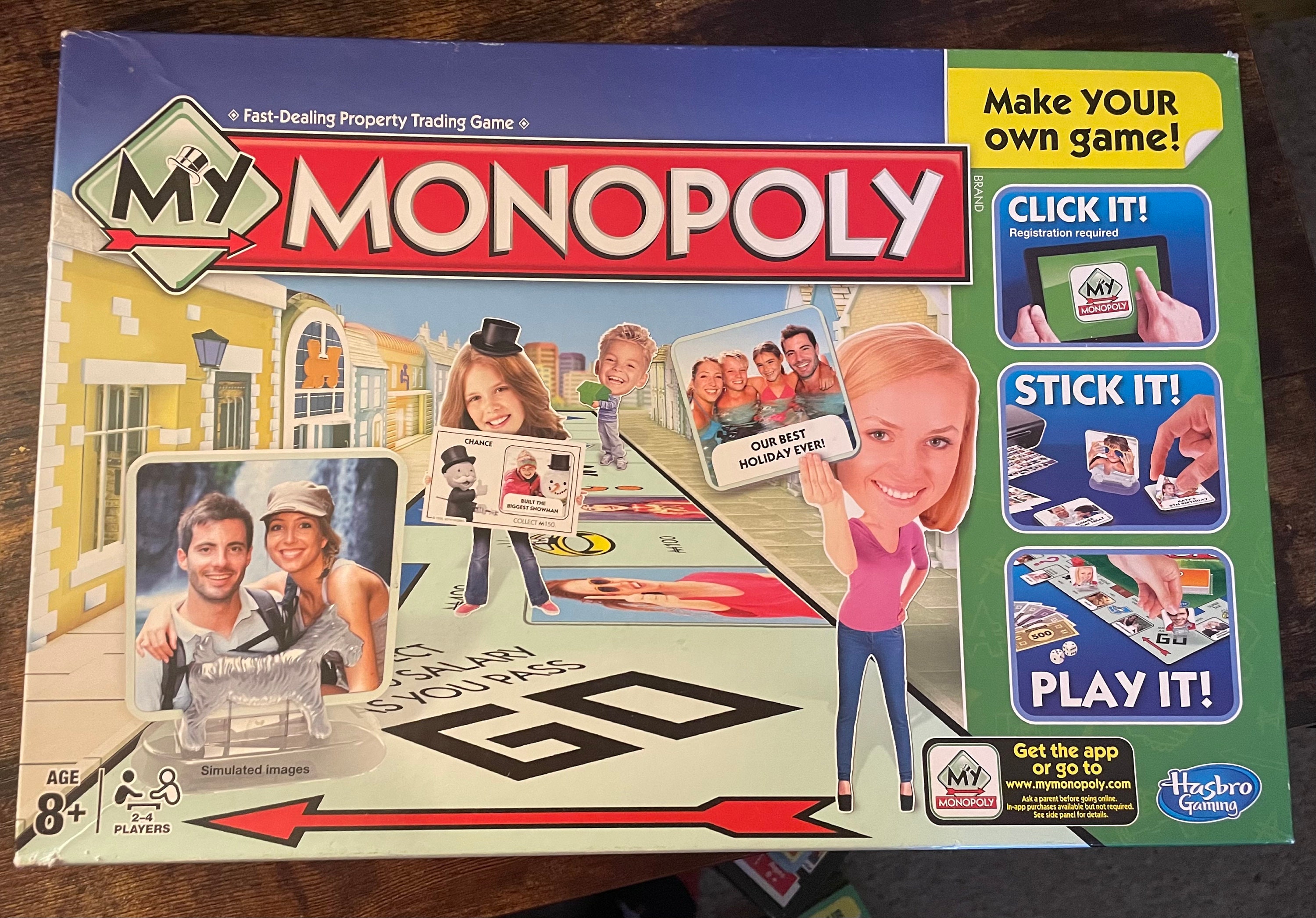 2014 My Monopoly Boardgame - Make Your Own Monopoly - Etsy