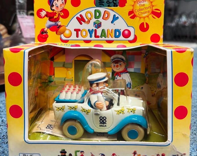 Vintage Mr Milko’s Toy Van From Noddy in Toyland - Diecast Lledo - Etsy