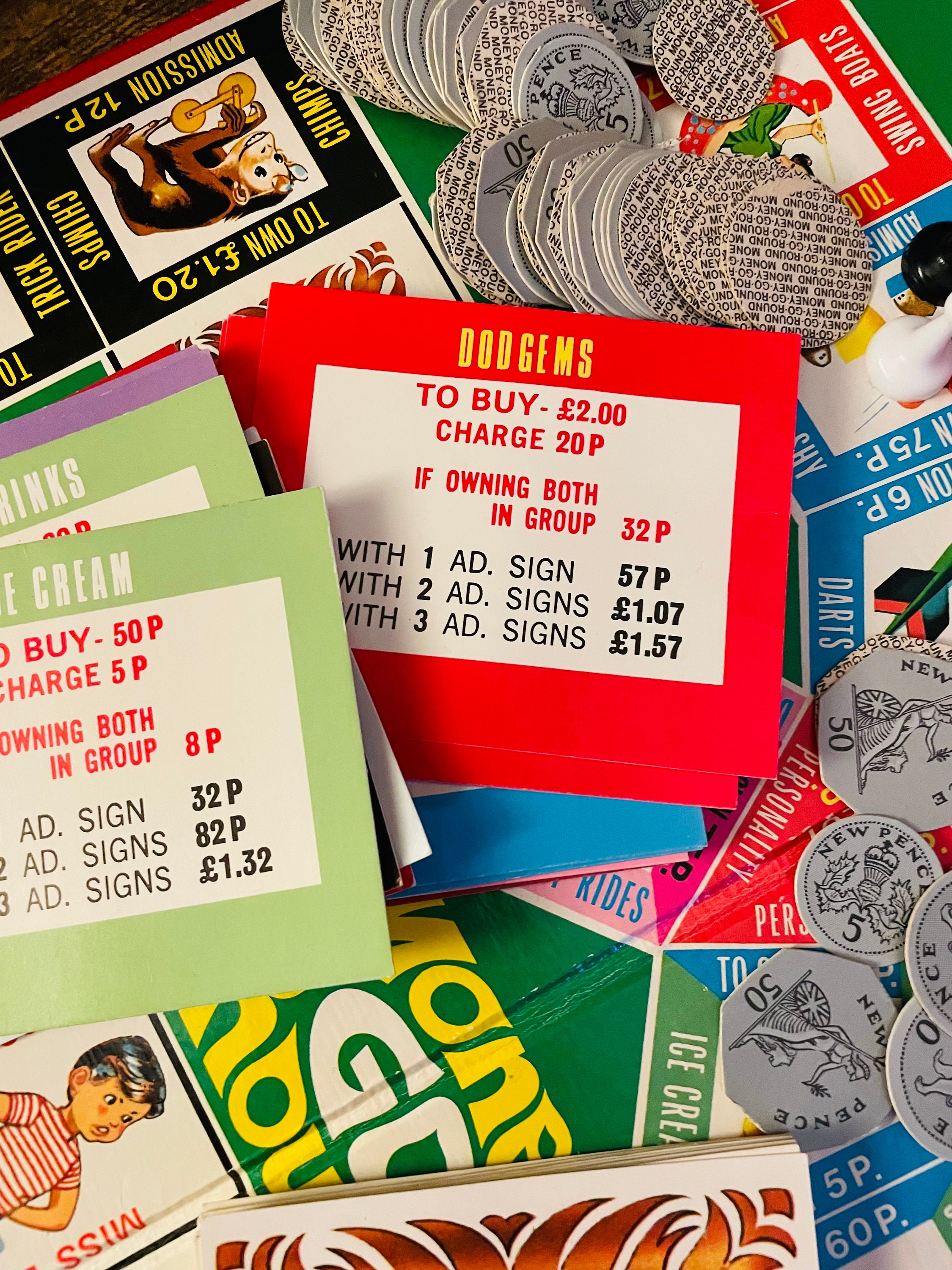 Vintage 1970s Money Go Round Boardgame - Etsy Australia