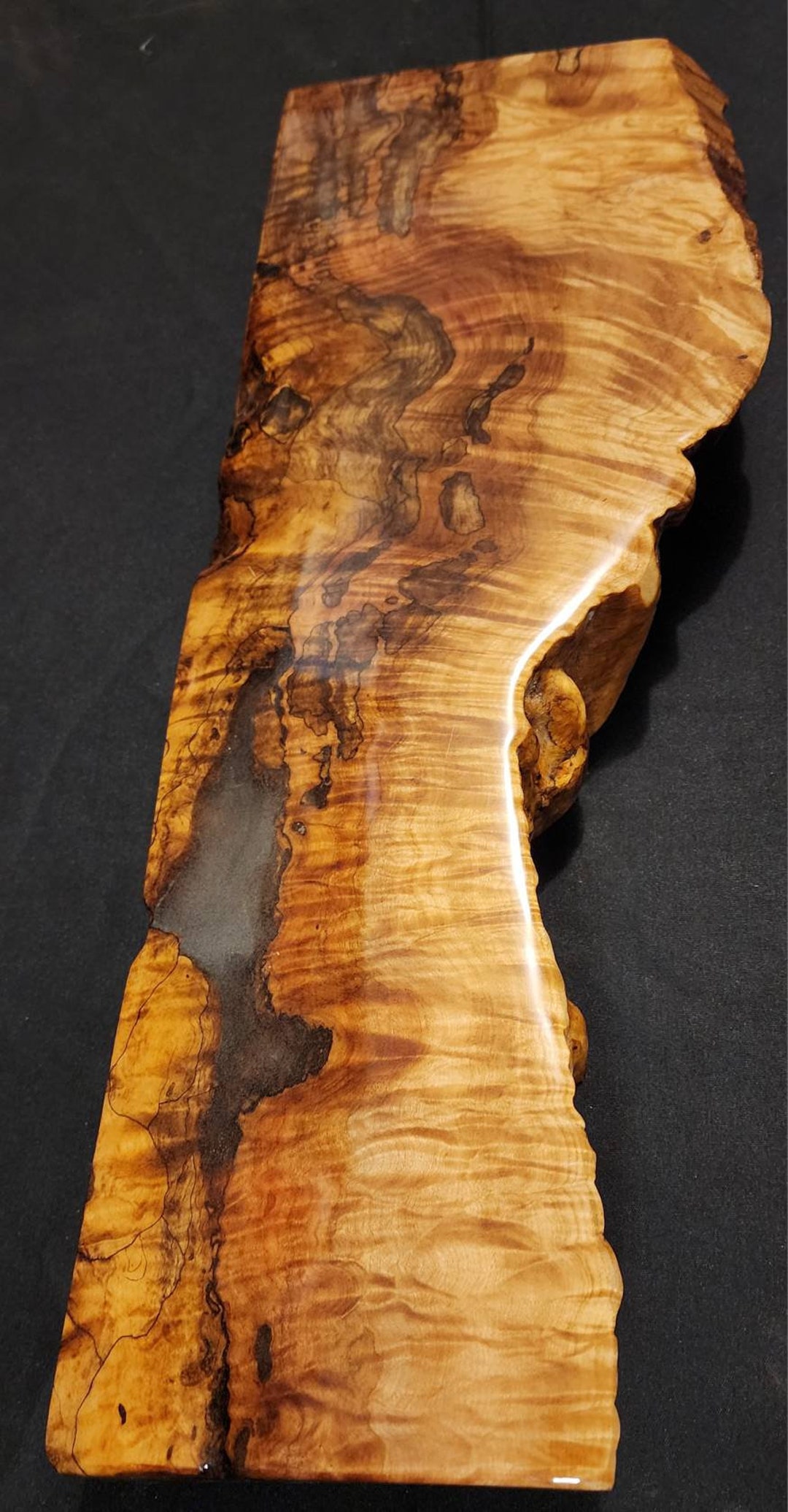 Spalted Curly Myrtle Burl Charcuterie Board - Etsy