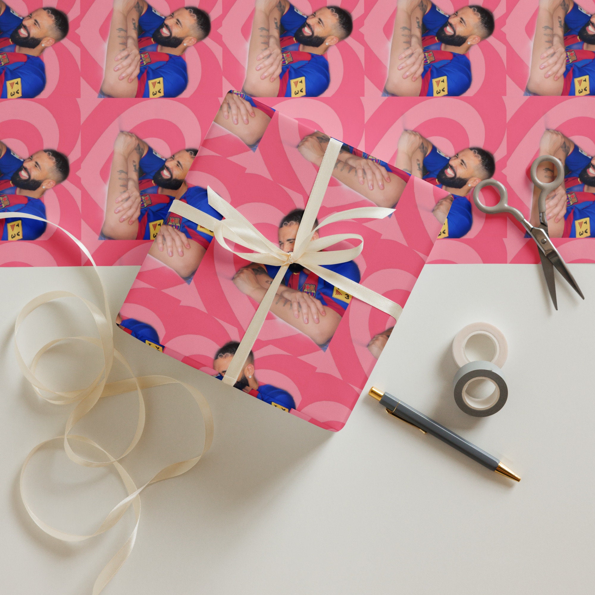 Wrapping Paper Sheets, Drake BBL wrapping paper, Drake certified lover ...