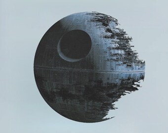 Death Star Sticker | Etsy