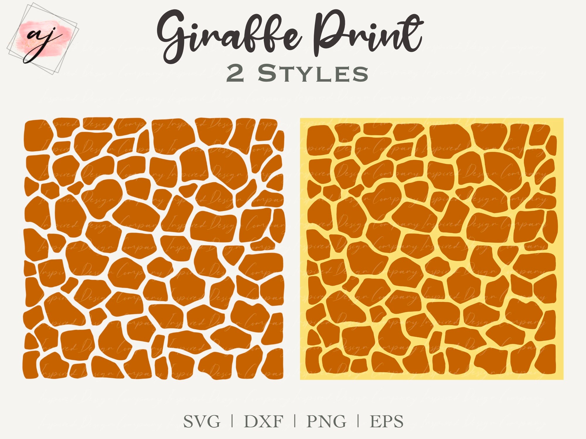 Giraffe Prints Patterns