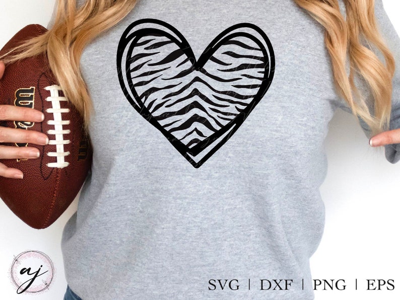 Tiger Heart SVG Tiger Print SVG Tiger Stripes Svg Tiger - Etsy