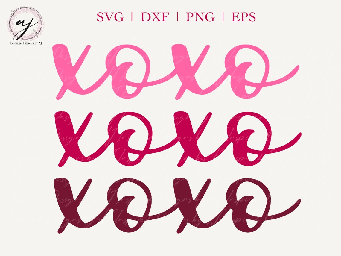 XOXO Svg XOXO Png Cursive XOXO Svg Cursive Xoxo Png Xoxo | Etsy Hong Kong
