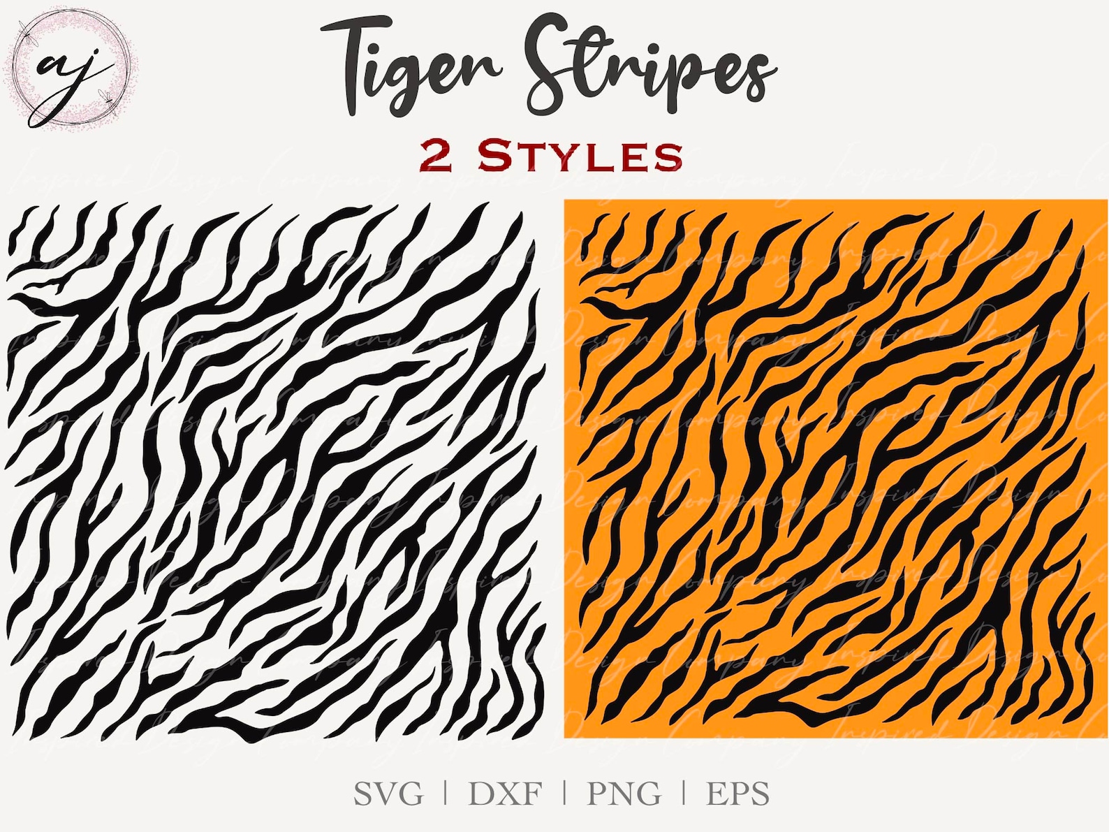 Tiger Stripes SVG, Tiger Pattern Svg, Bengal Tiger Pattern Svg, Animal ...