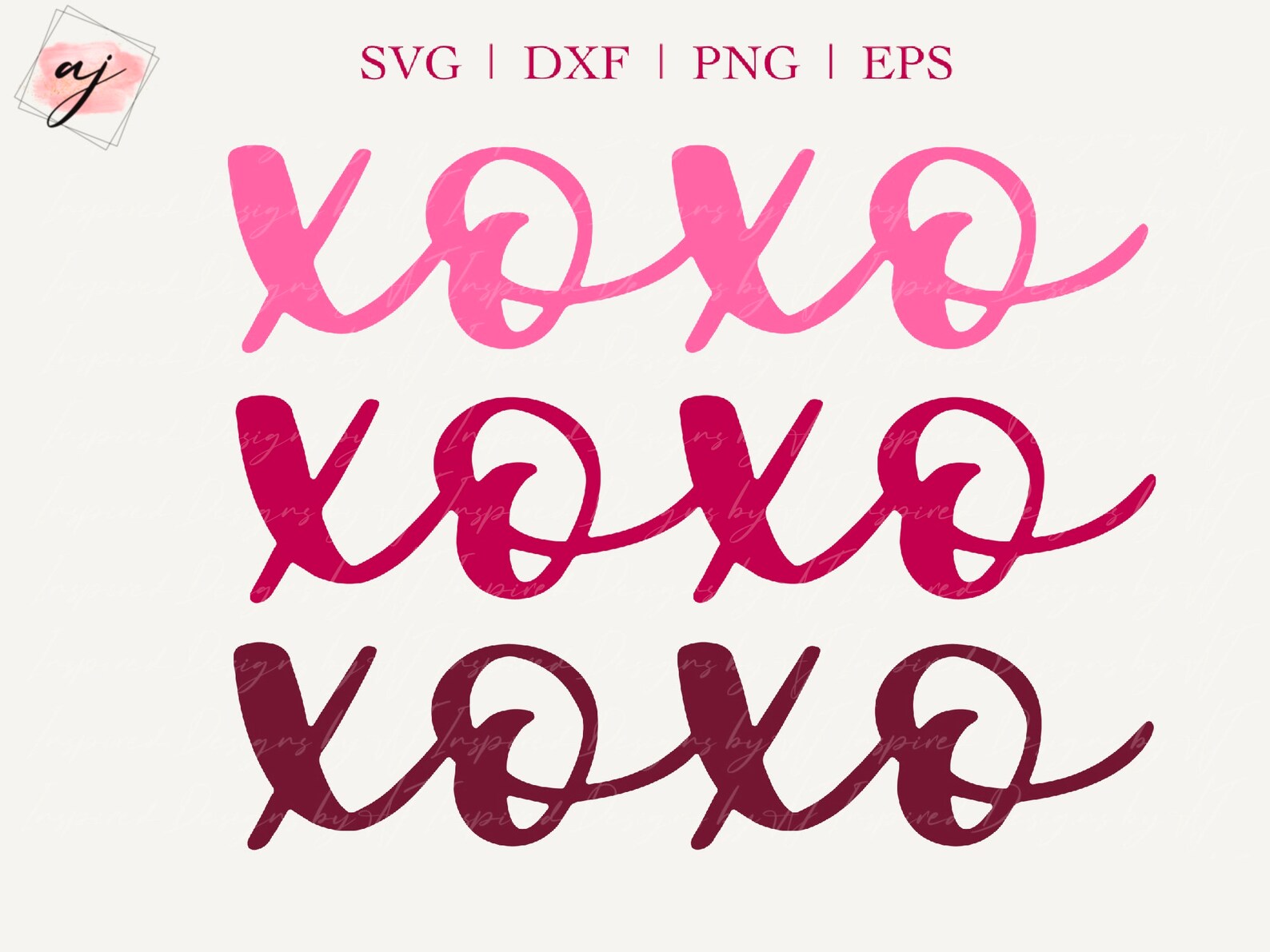 XOXO Svg, XOXO Png, Cursive XOXO Svg, Cursive Xoxo Png, Xoxo, Xoxo ...