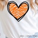 Tiger Heart SVG, Tiger Print SVG, Tiger Stripes Svg, Tiger Pattern Svg ...