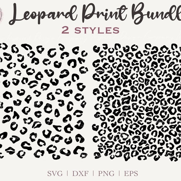 Leopard Svg - Etsy