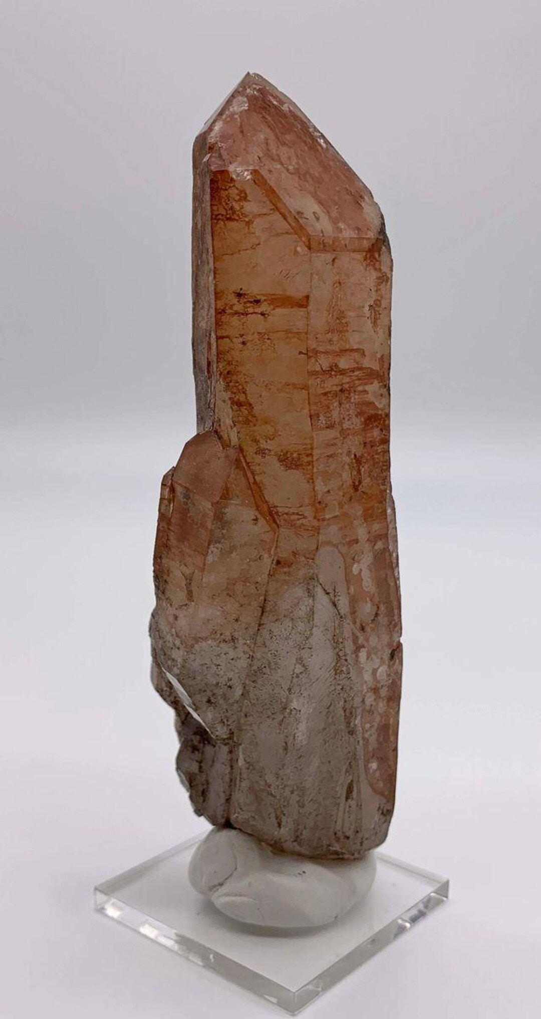 Hematoid Quartz Crystal W/iron Included Phantom, Recrystallized (FQ30 ...