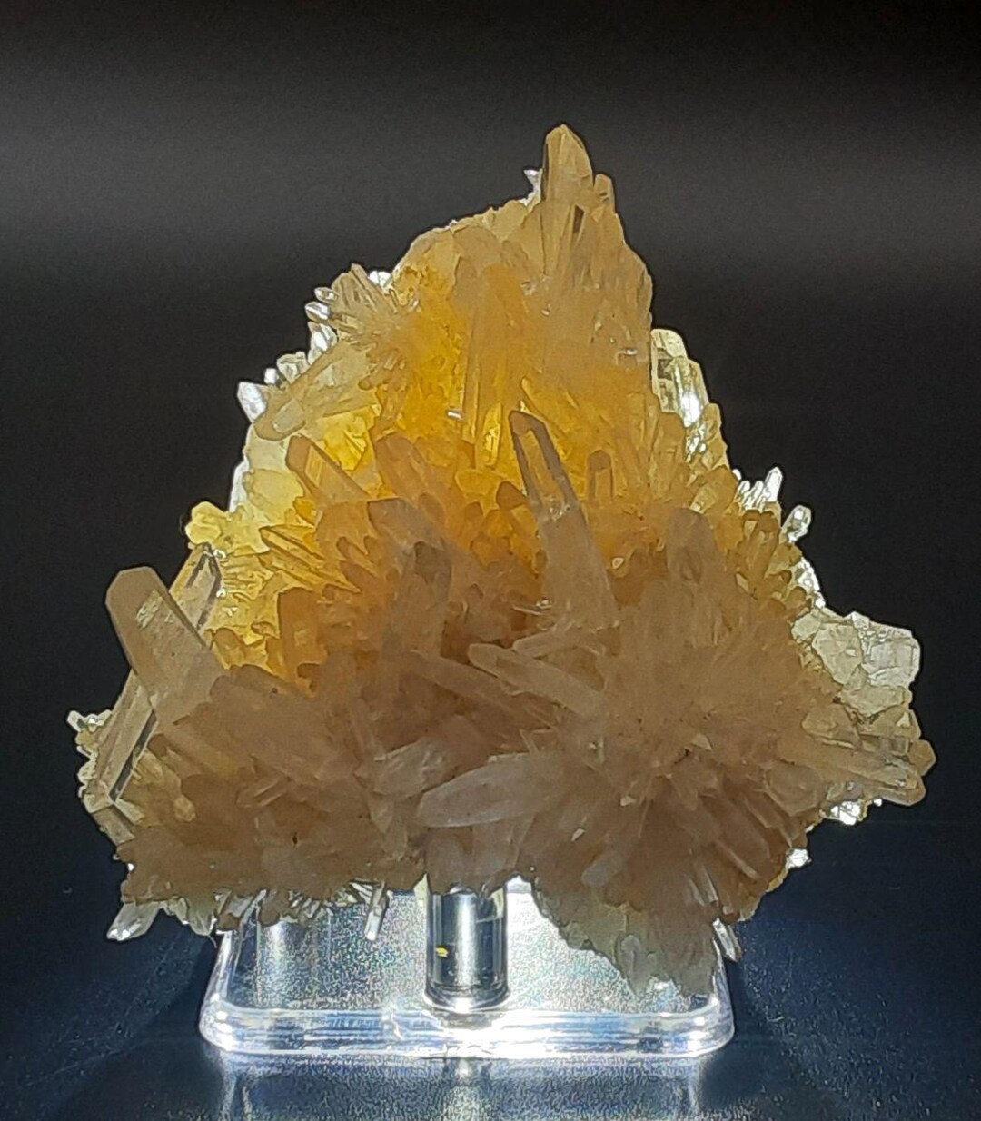 Outstanding Haystack Cluster of Tabular & Tessin Habit Quartz Crystals ...