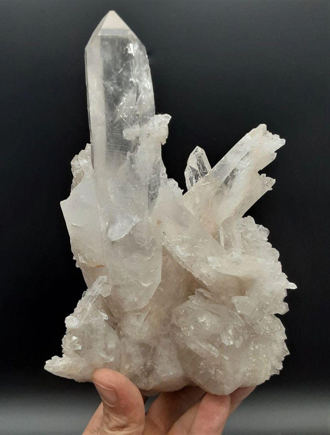 Large Quartz Crystals Cluster With Multiple Growth Habits (OS111) - Etsy