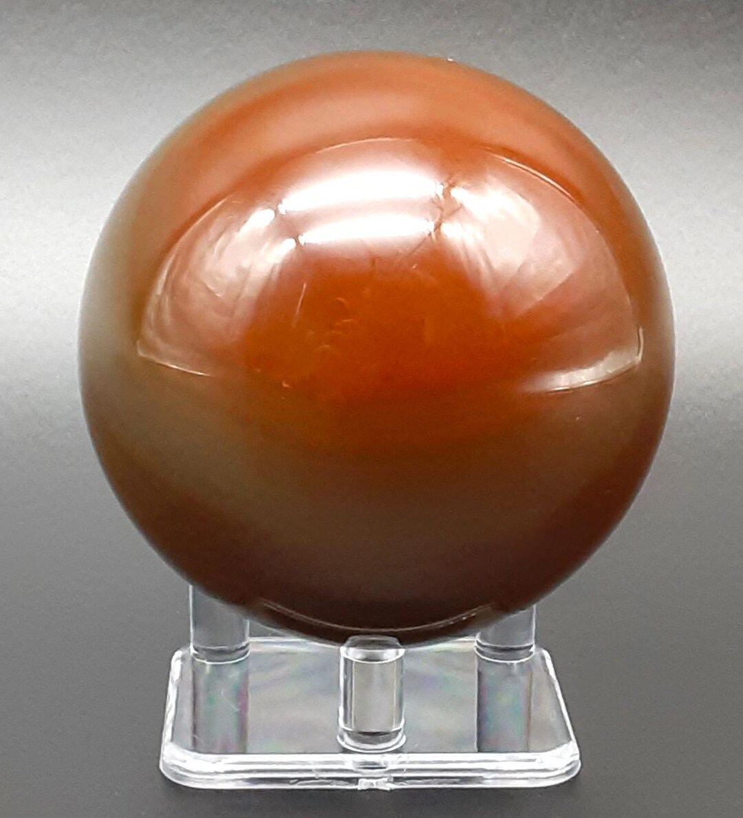 Rare Botryoidal Fire Agate Crystal Sphere (SPH25) - Etsy