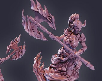 Resin Epic Miniatures DnD Miniature Efreeti Large Role Playing ...