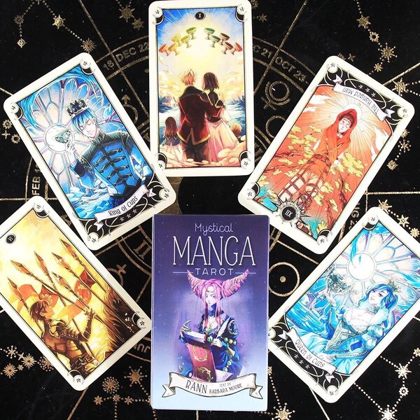 Anime Tarot Cards - Etsy