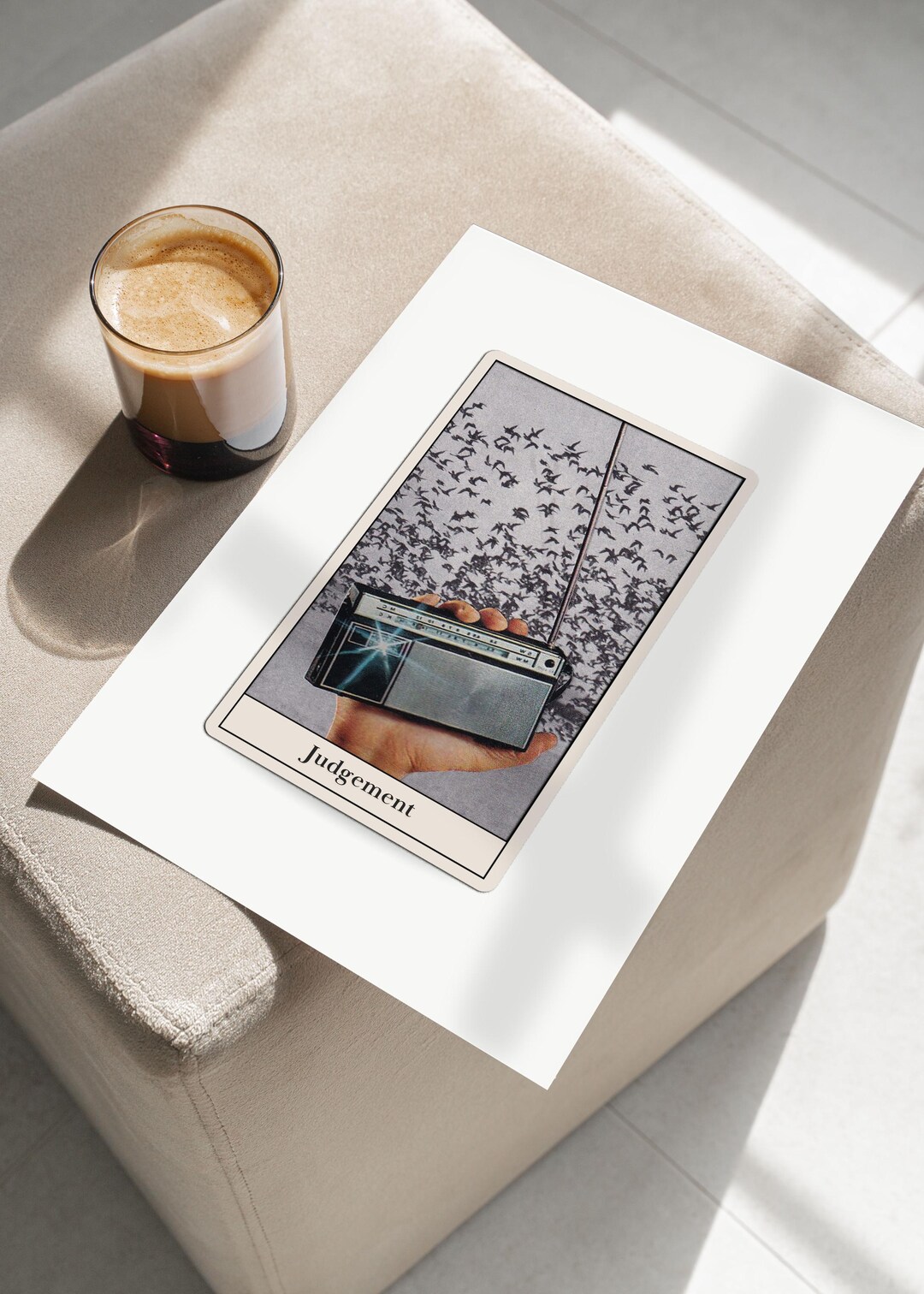 Judgement Surreal Tarot Collage Art Print - Etsy