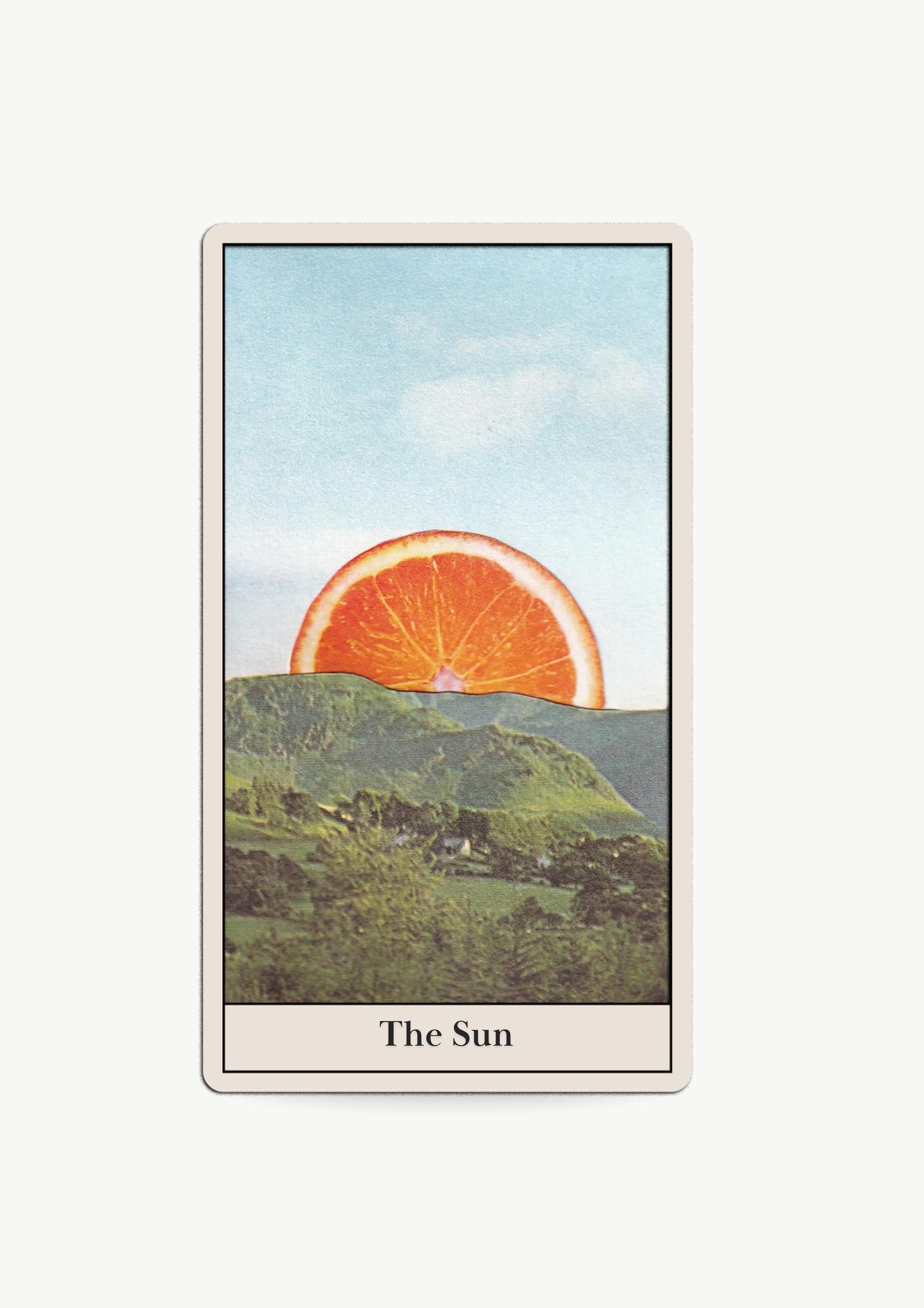 Sunrise Tarot Art | Surreal Abstract Collage Framed Artwork - Etsy