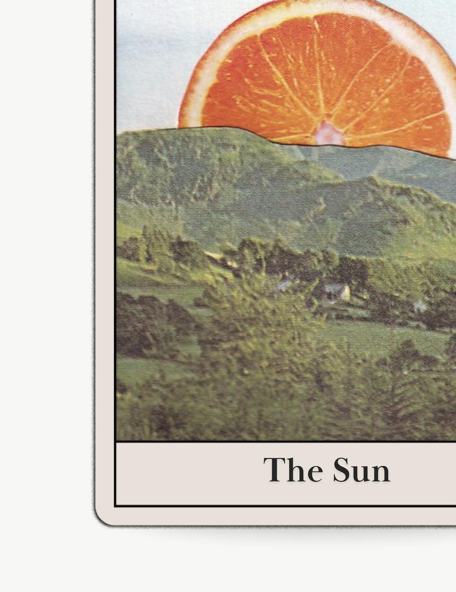 Sunrise Tarot Art | Surreal Abstract Collage Framed Artwork - Etsy