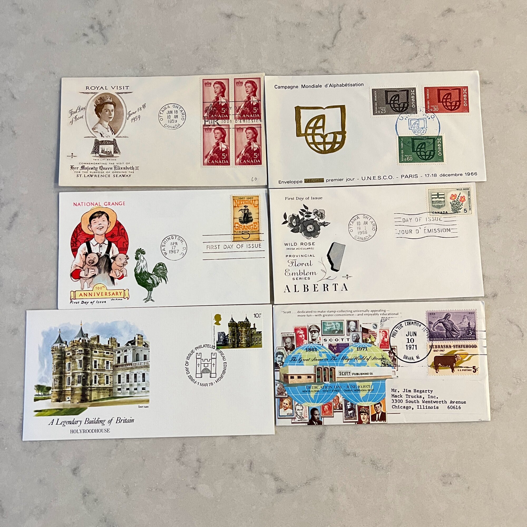 Envelopes Vintage First Day Cover Envelope Ephemera Vintage Envelope ...